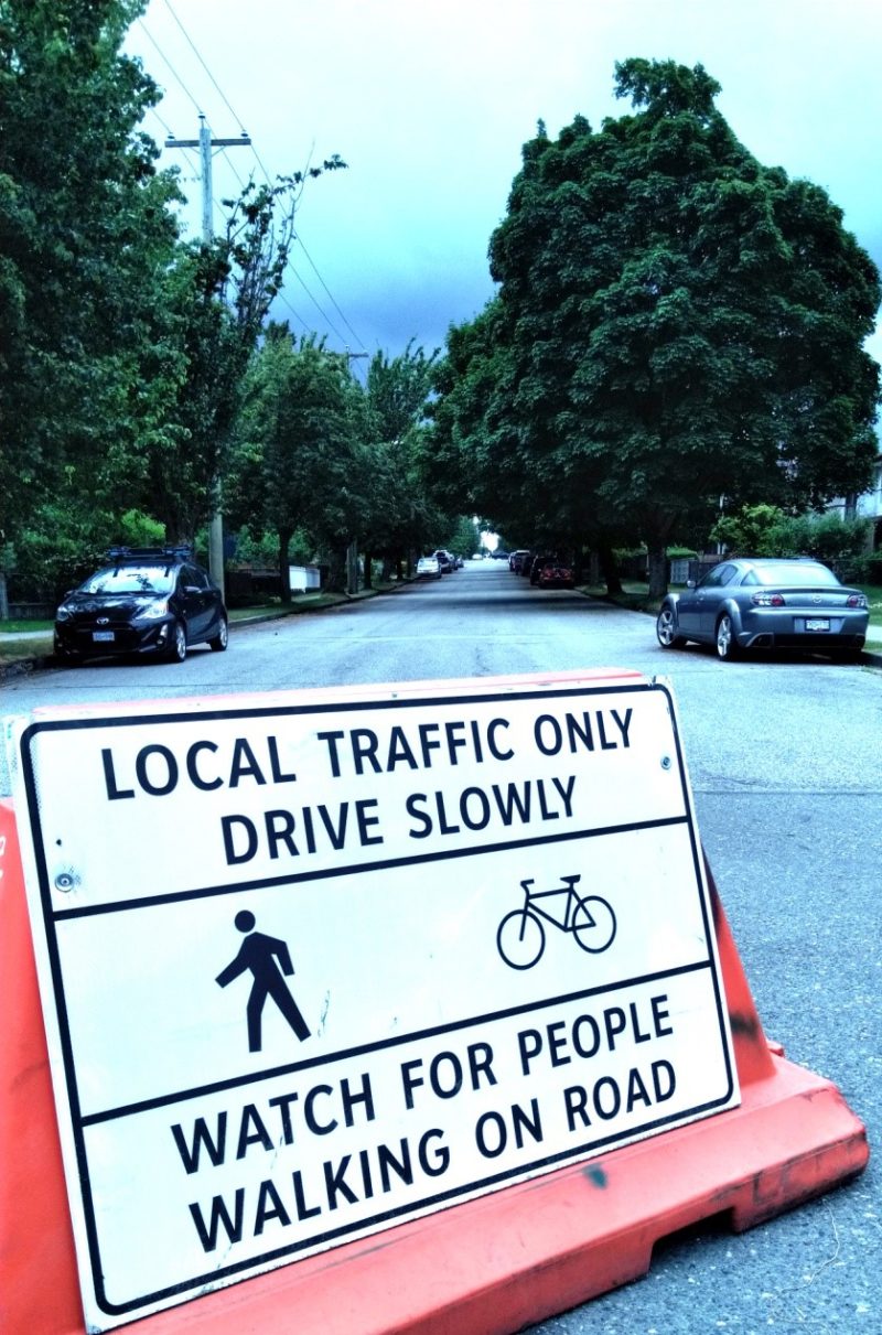 Slow Streets Barriers are Here to Stay | Hastings Sunrise Community ...