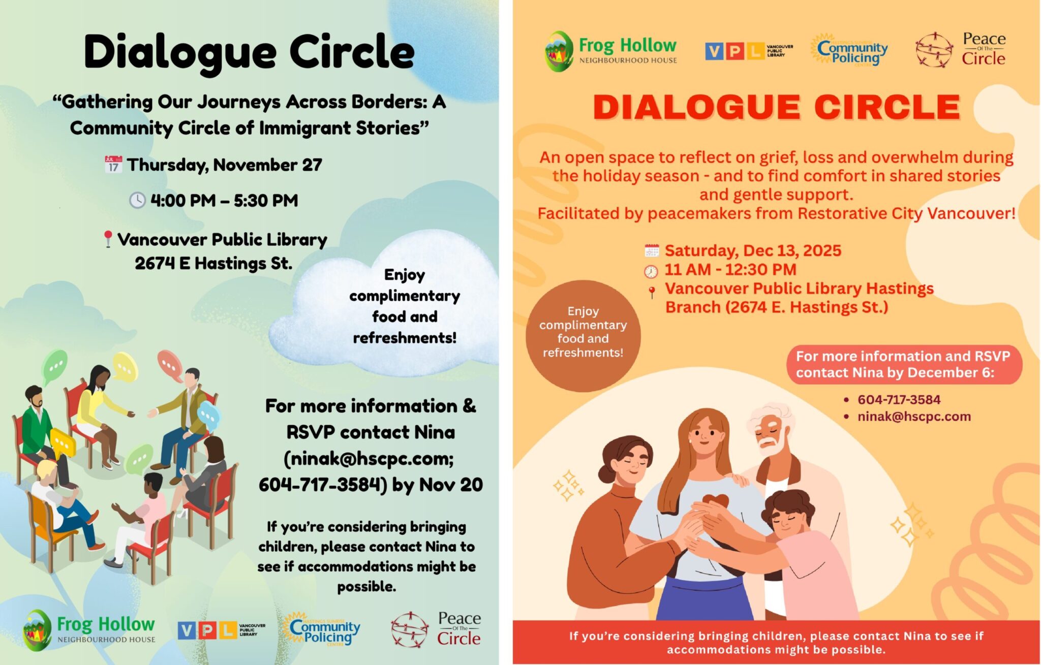 Dialogue Circles | Hastings Sunrise Community Policing Centre